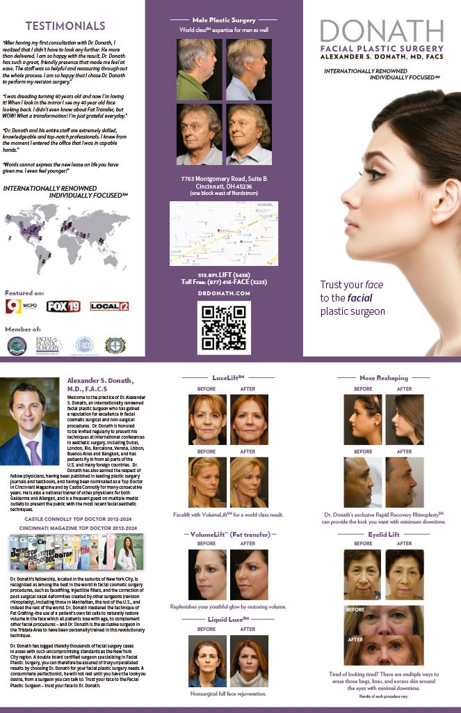 Skin Care Cincinnati, OH | Donath Facial Plastic Surgery